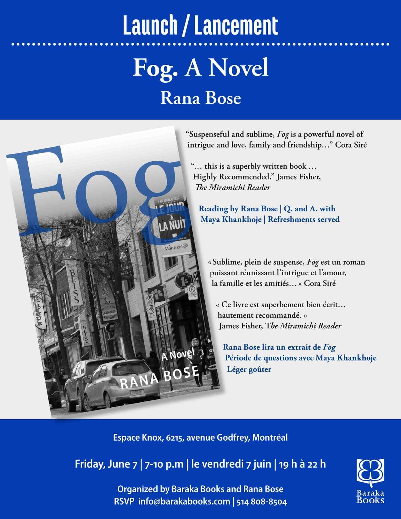 Fog book launch | Rana Bose